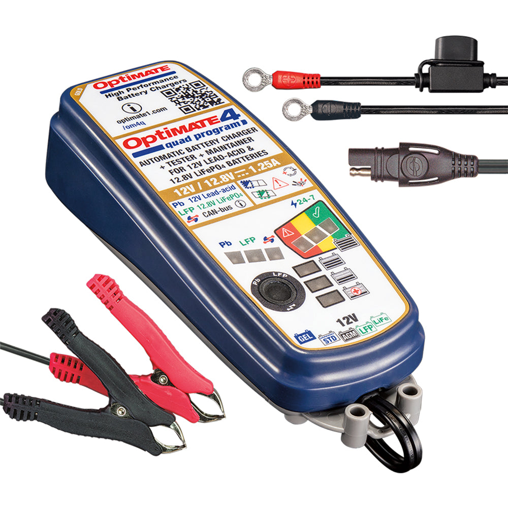 Optimate 4 Quad Program Battery Charger